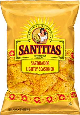SANTITAS® Lightly Seasoned Yellow Corn Tortilla Chips | FritoLay