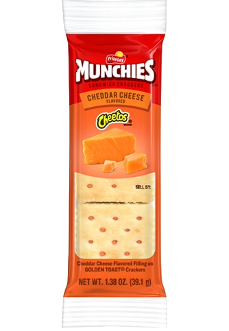 MUNCHIES® Cheddar Cheese on Toast Crackers | FritoLay
